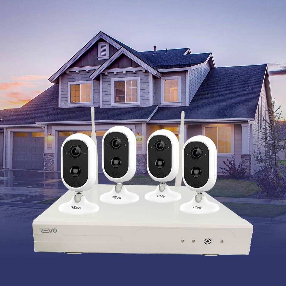 Buy Online Home Surveillance Camera Systems at Best Prices| Revo America