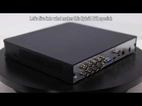 8 Channel Hybrid DVR with 2TB HDD | Revo America