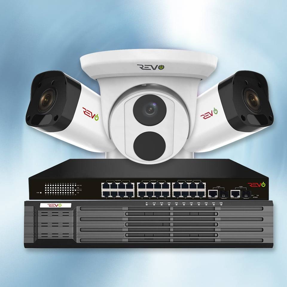 Buy Online Home Surveillance Camera Systems at Best Prices| Revo America
